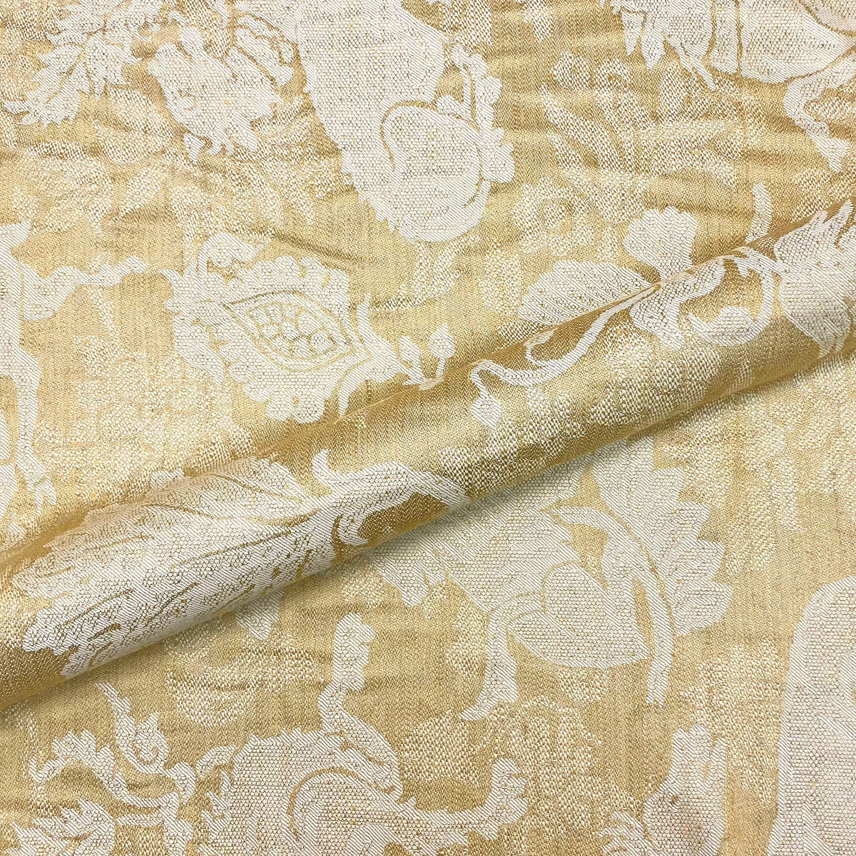 gold pattern fabric