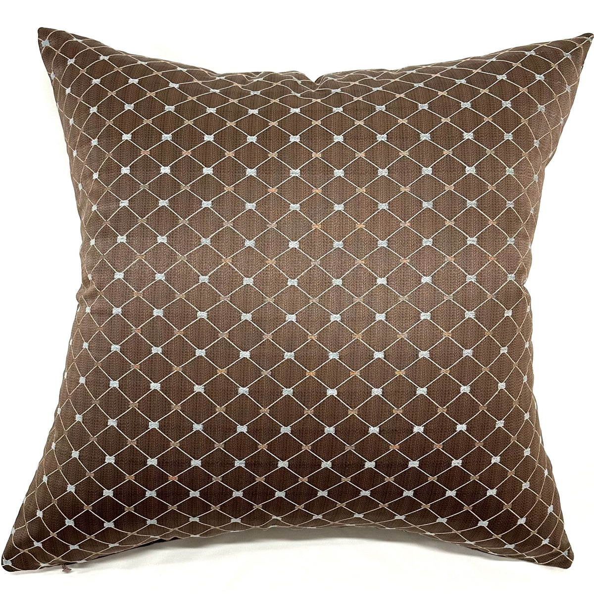 Brown Diamond Rustic Cabin Euro Sham 26x26 – Plankroad Home Decor