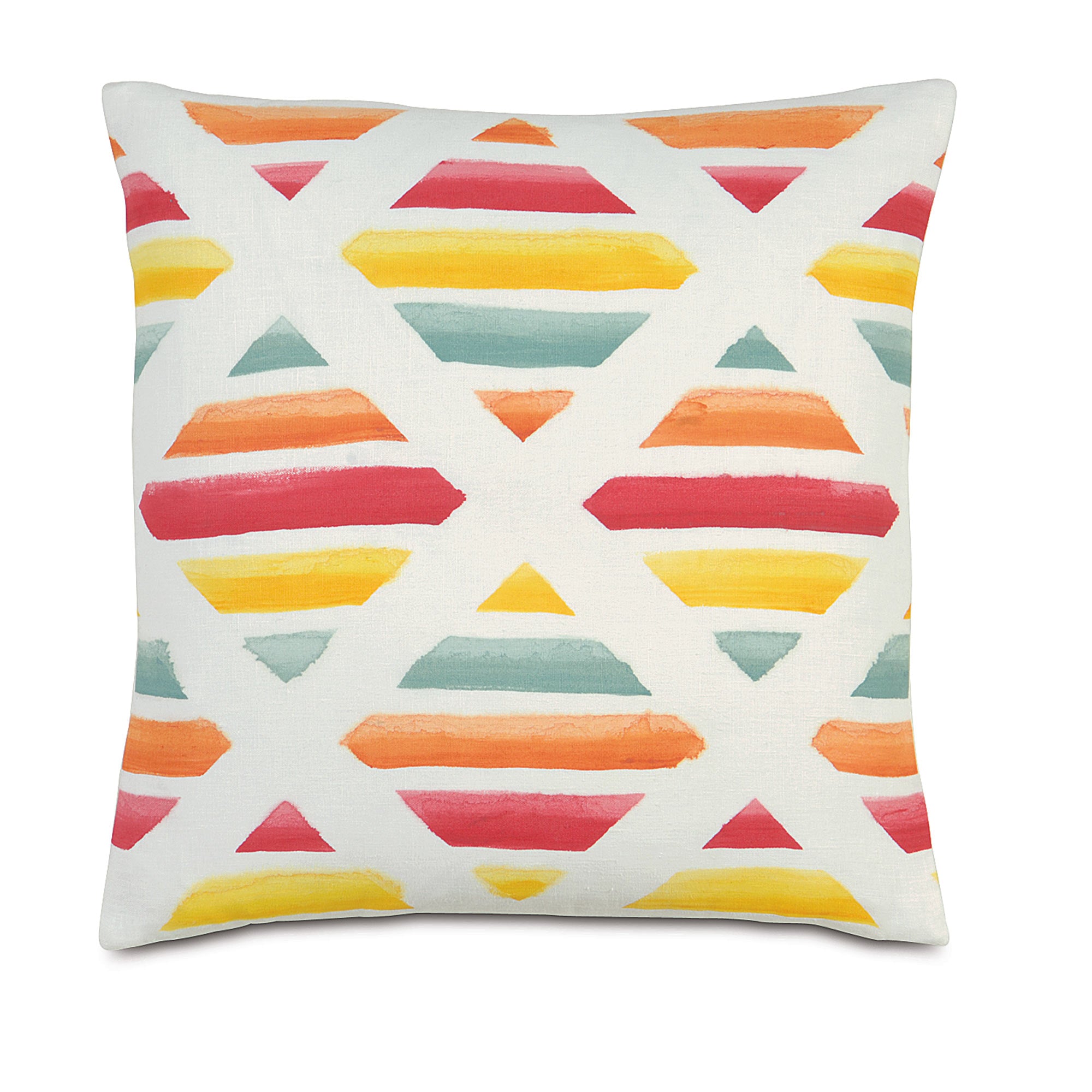 Tropical Siesta Stripe Throw Pillow Cover 22x22 – Plankroad Home Decor