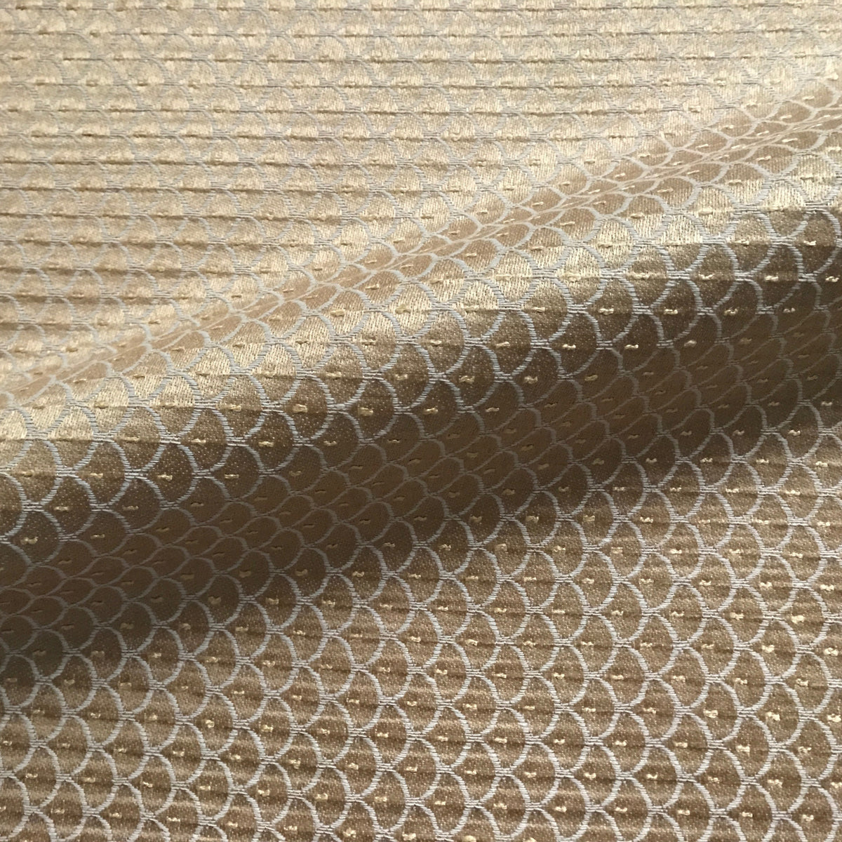 Metallic Taupe Embroidered Upholstery Fabric 54" – Plankroad Home Decor