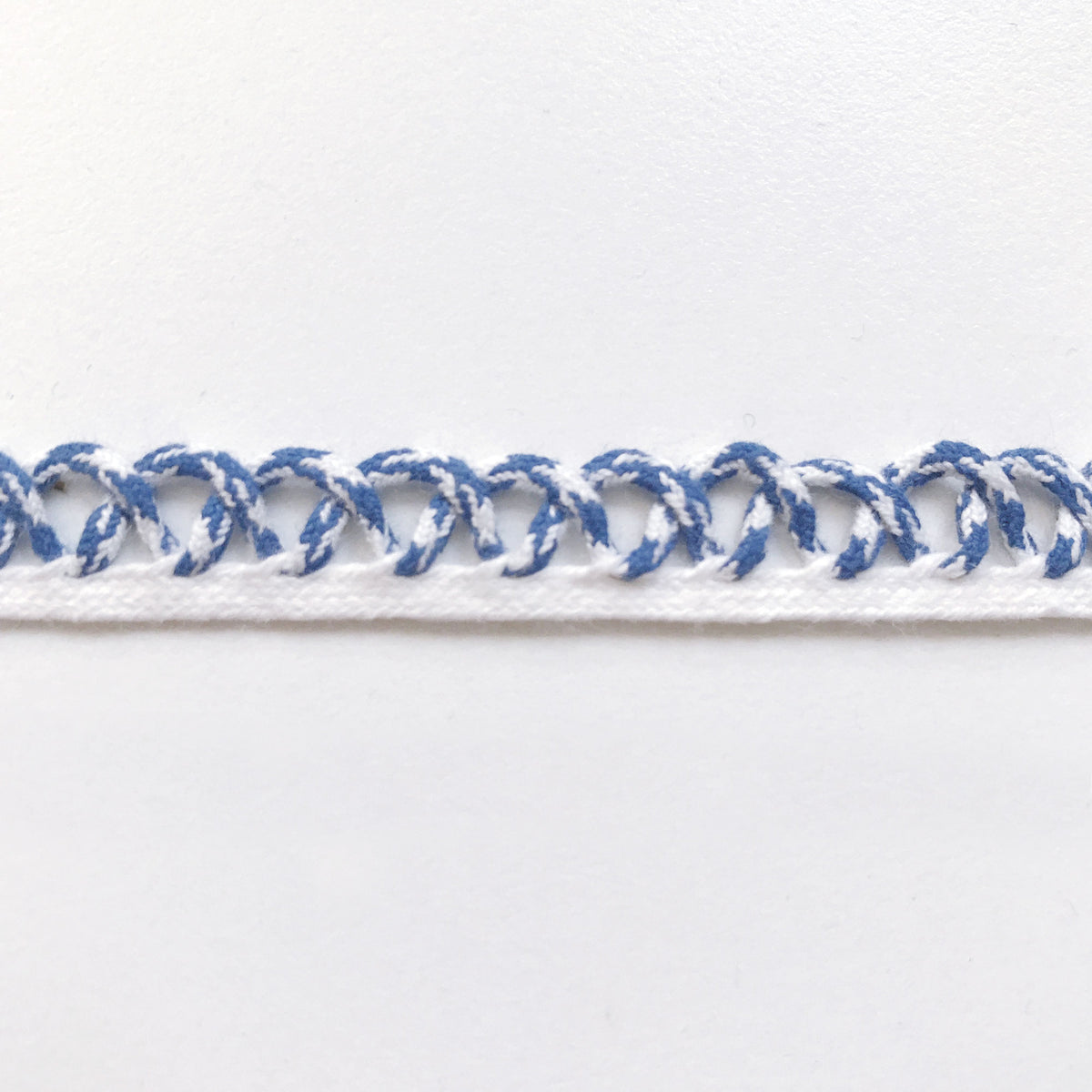 Blue and White High Quality Decorative Loop Trim by the yard ...