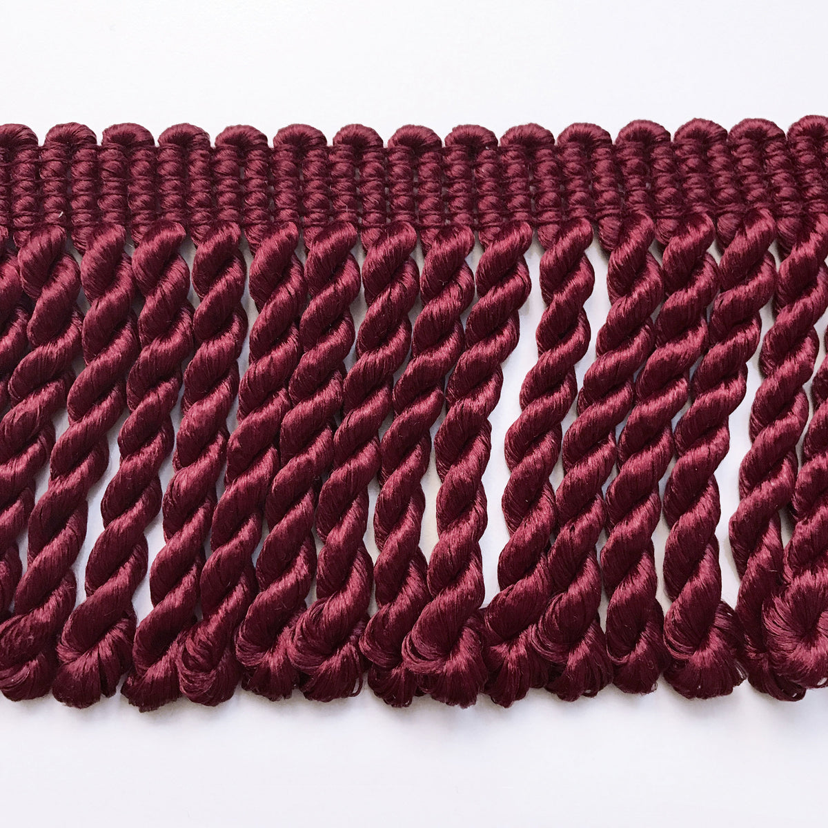 Maroon High Quality Decorative Bullion Fringe Trim by the yard ...