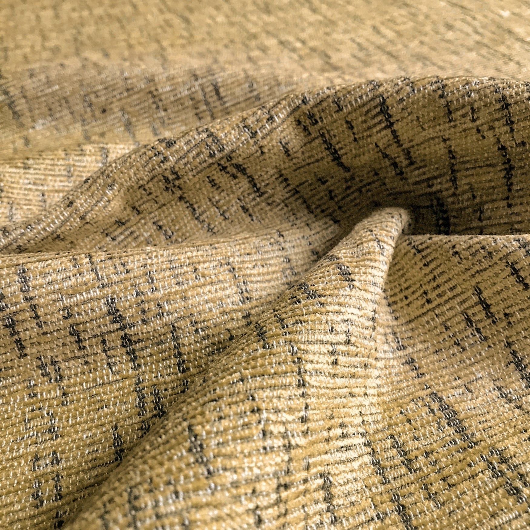 Textured Light Orange Abstract Chenille Upholstery Fabric 56 ...