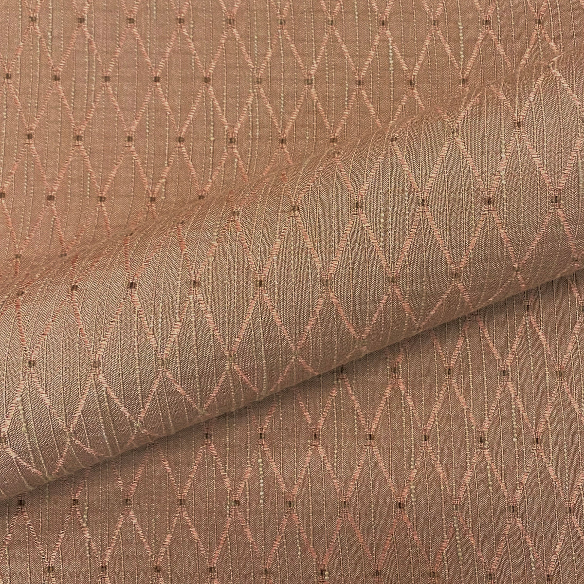 Copper Diamond Brocade Upholstery Fabric 56" – Plankroad Home Decor