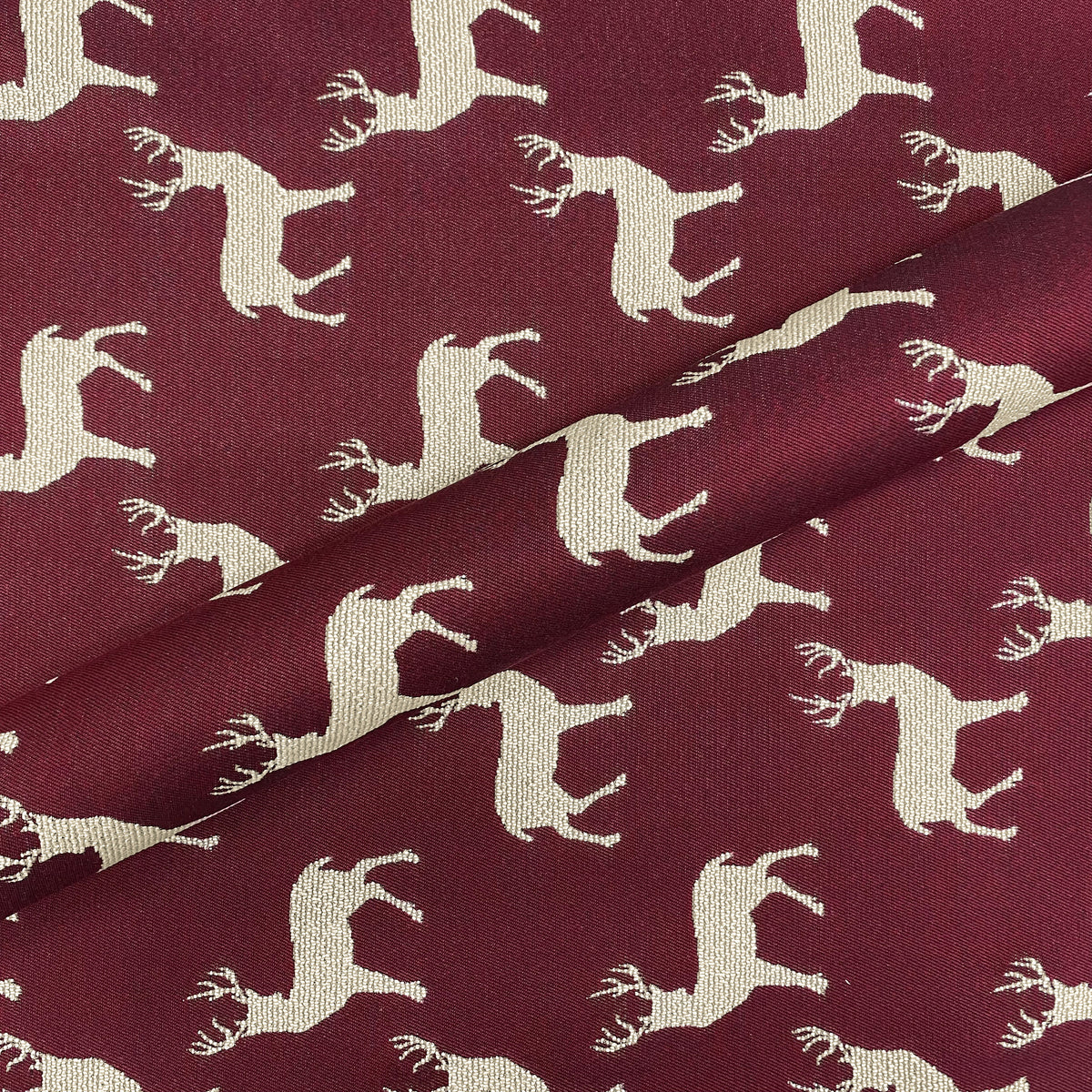 Rudolph Christmas Jacquard Upholstery Fabric 54" – Plankroad Home Decor
